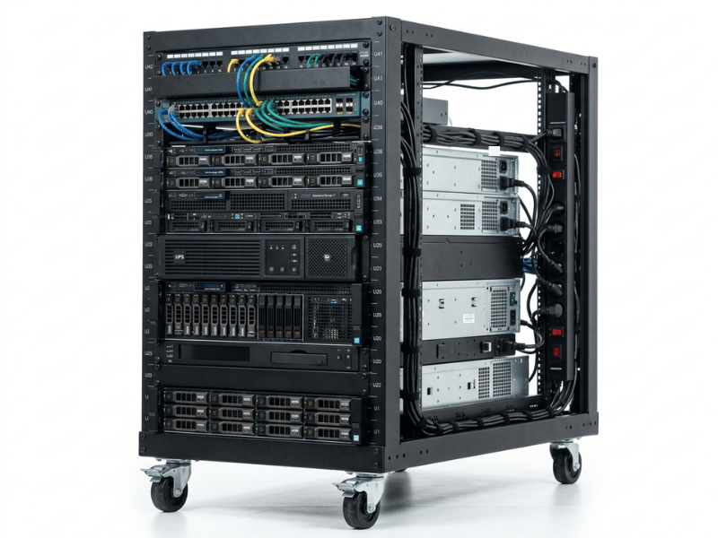 Open Frame Server Rack: Benefits, Trade-Offs & Buying Guide - Onechassis